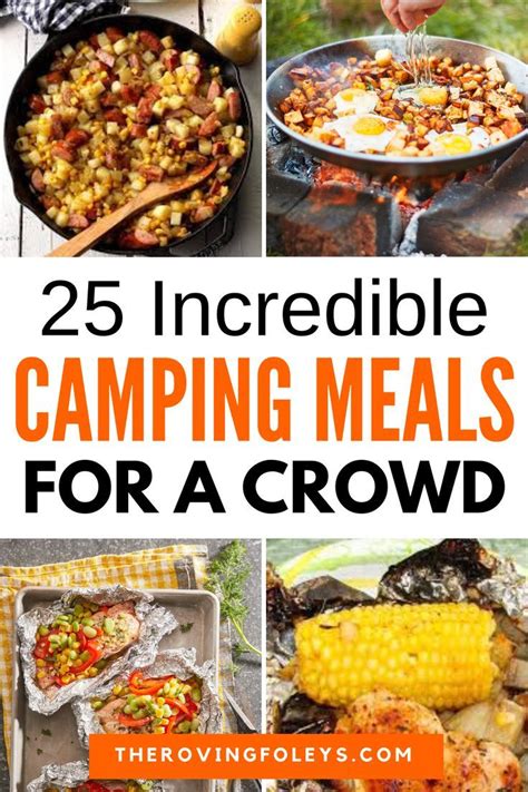 50 Easy Camping Meals For Large Groups Super Simple Easy Camping