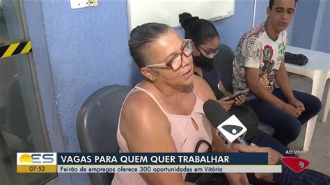 Feirão de empregos oferece 300 vagas em Vitória para contratação