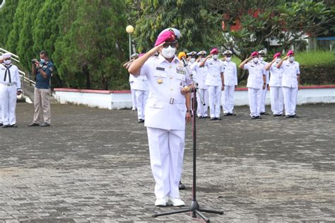 Peringati Hari Armada Danlantamal VIII Ziarah Dan Tabur Bunga Di TMP