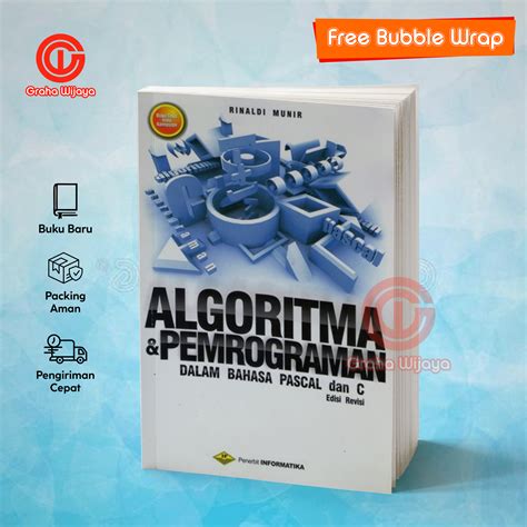 jual algoritma dan pemrograman dalam bahasa pascal dan c shopee indonesia