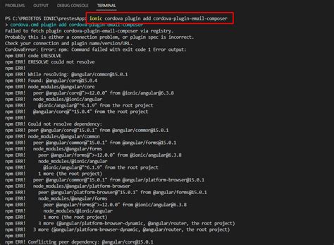Cordova Ionic Project Does Not Install Any Plugin Stack Overflow
