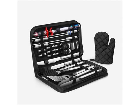 Conjunto profissional de churrasco para churrasco Alicate de aço