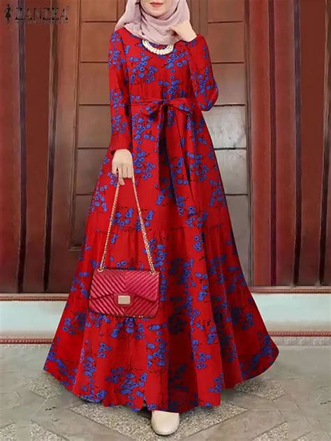 Fashion Dress Clothing Muslim Turkey Women Clothing Muslim Floral