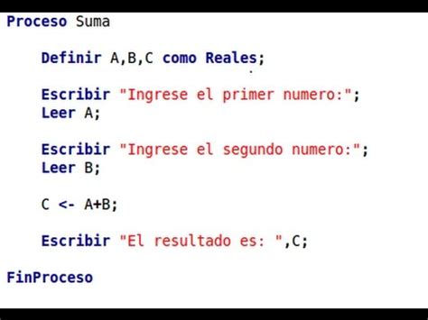 Algoritmo Y Pseudocodigo Definicion Y Conceptos YouTube