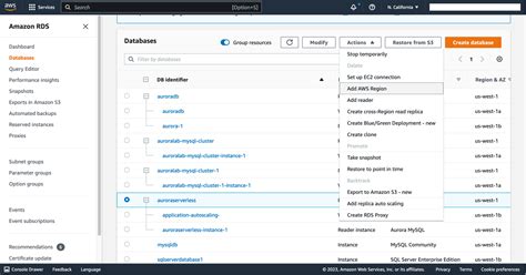 Read Scalability With Amazon Aurora Serverless V Aws Database Blog