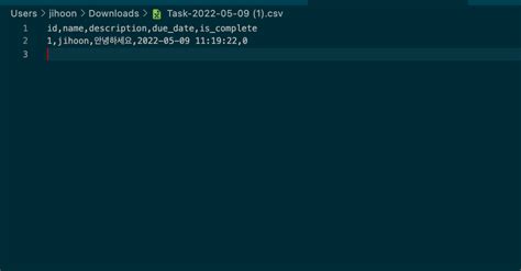 django admin csv file import and export