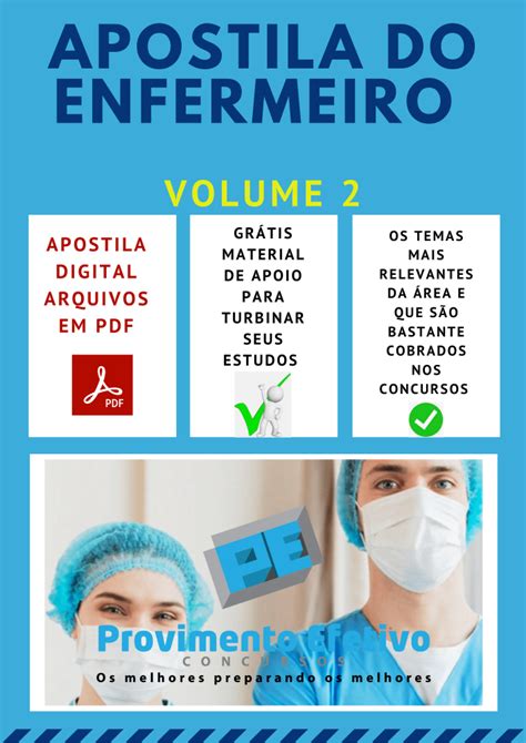 Provimento Efetivo Concursos Apostila Do Enfermeiro Concursos