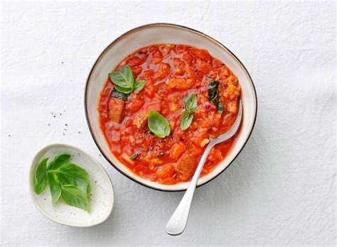 Tomaat Broodsoep Met Basilicum Recept Allerhande Albert Heijn