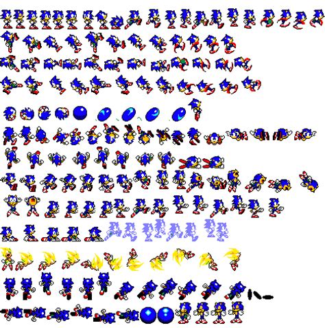 Resultado De Imagen Para Sprites De Sonic Sprites Sprite Sonic Porn
