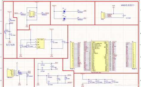 altium designer绘制stm32的电路原理图 stm32l1rc0电路设计原理图 csdn博客