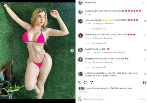 Karely Ruiz cuáles son las medidas de la bella influencer