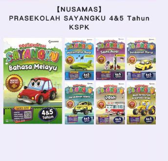 NusamasPrasekolah Sayangku 6 Tahun KSPK 2023 Buku Latihan