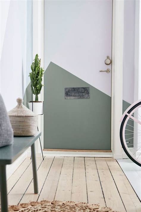 Murale intérieure nos idées déco pour vos murs Portes peintes