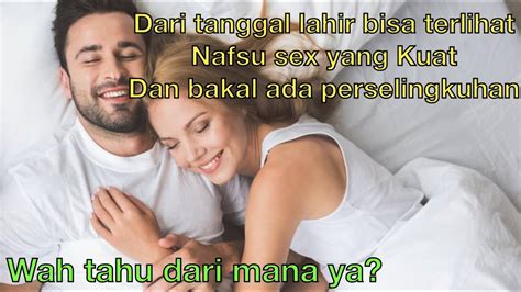 Posisi Angka Nafsu Sex Kuat Dan Perselingkuhan Dilihat Di Sini YouTube