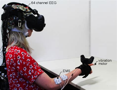 figure 1 from detecting visuo haptic mismatches in virtual reality using the prediction error