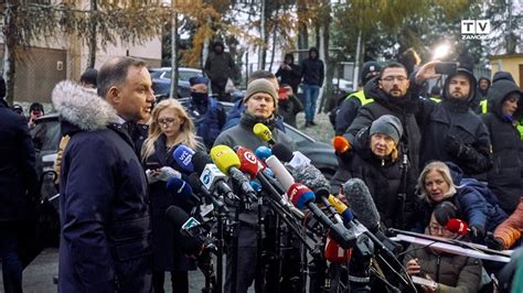 Prezydent Andrzej Duda W Przewodowie YouTube