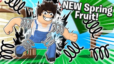 I UNLOCKED SPRING 2 0 AND ITS INSANELY OP Roblox Blox Fruits YouTube