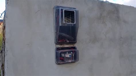 Como instalar um padrão de entrada coelba monofásico video aula passo a