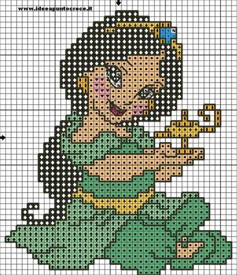 Meus Gráficos De Ponto Cruz Disney Princesas Baby em Ponto Cruz 3