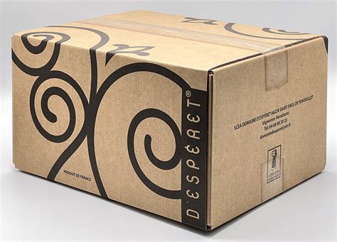 Cartons Bouteille Personnalisés Emballage Jaubert Vinicole