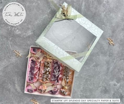 Splendid Day Party Cracker Series Stampin Up Party Crackers