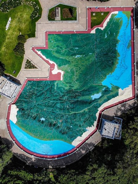 Datos Interesantes Sobre El Mapa En Relieve De Guatemala