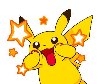 Pikachu Pokemon Sticker Pikachu Pokemon Omg Discover Share GIFs