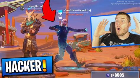 ICH Habe Einen HACKER GEFUNDEN Mit Allen SKINS In Fortnite YouTube