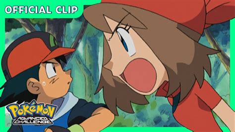 Ash May Argue Pok Mon Advanced Challenge Official Clip Youtube