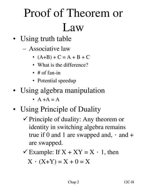 lecture 2 boolean algebra basic ppt download