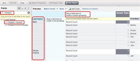 How To Create Matrix Report In Salesforce Salesforce Faqs