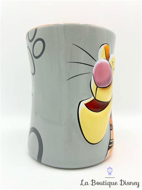 Tasse Tigrou Portrait Disneyland Paris Mug Disney Gris Winnie L Ourson