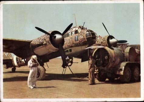 Ansichtskarte Postkarte Junkers Ju 88 A 4 Akpool De