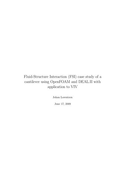 pdf structural analysis using openfoam dokumen tips