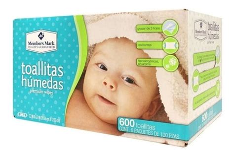 Toallitas Húmedas Member s Mark 600 Pzas Envío gratis
