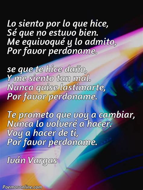 Mejores Poemas Para Pedir Perd N Poemas Online