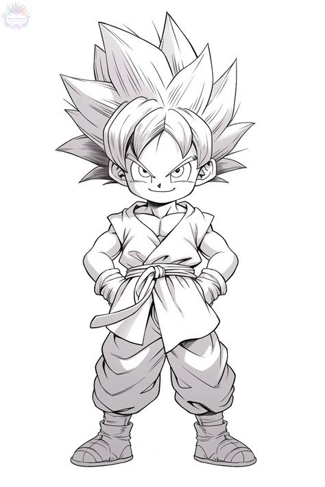 Goku Para Colorir Dezenas De Desenhos Exclusivos Para Imprimir