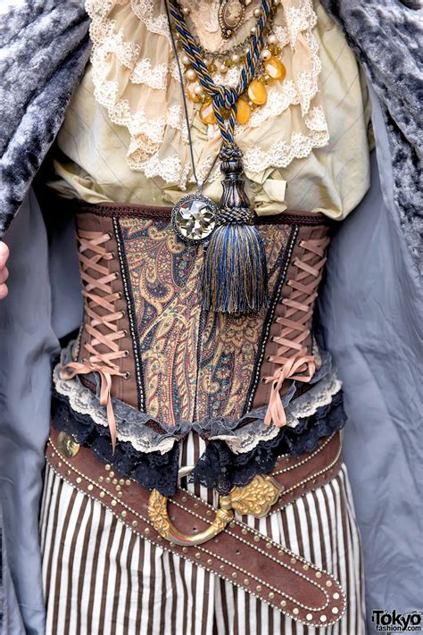 Harajuku Girl In Kiki Rara Shoten Corset Dangerous Nude Miho Matsuda