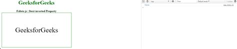 fabric js itext inverted property geeksforgeeks