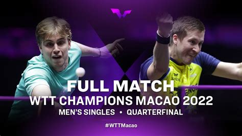 FULL MATCH Truls MOREGARD Vs Mattias FALCK MS QF WTT Champions
