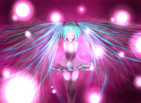 Vocaloid Hatsune Miku Tagme Thighhighs 82983 Yandere