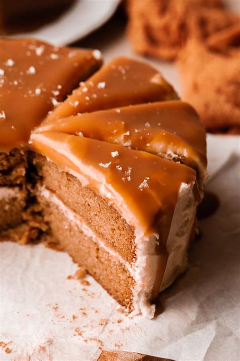 The Easiest Homemade Butterscotch Cake Recipe Eat More Cake By Candice
