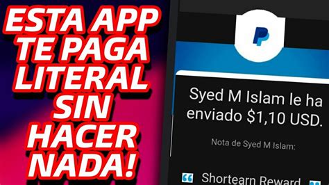 Shortearn Si Paga La Mejor App Para Ganar Dinero En Internet