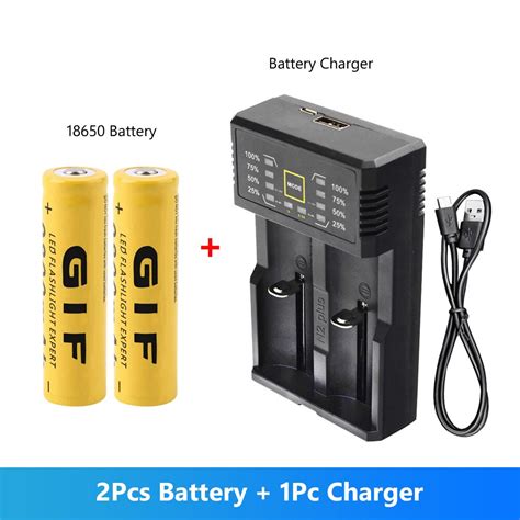 2 St 18650 Batteri 3 7v 9800 Mah Uppladdningsbart Grandado
