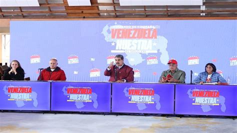 Presidente Maduro instaló su comando de campaña Venezuela Nuestra