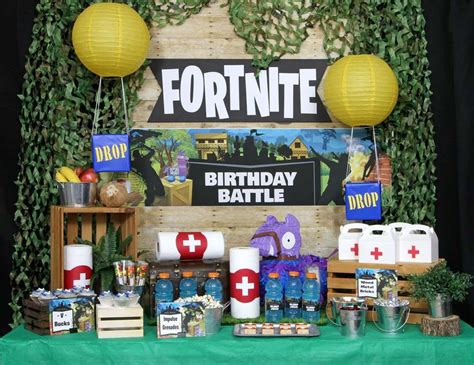 Printable Fortnite Party Ideas