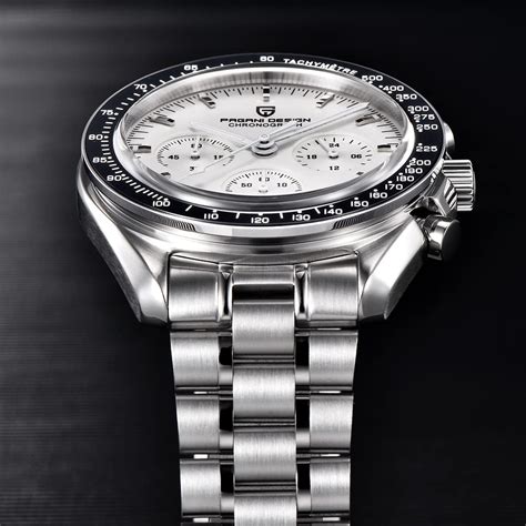 Pagani Design 1701 Orologio Al Quarzo Da Uomo Casual Quadrante In
