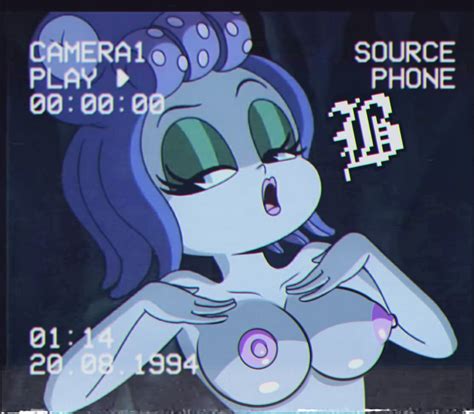 Hentai Busty 1girl 1girl Big Breasts Cala Maria Cuphead Cuphead