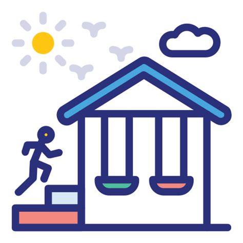 Patio De Recreo Iconos Gratis De Ni O Y Beb
