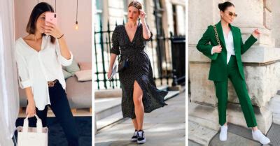 15 Outfits Para Las Chicas Que Aman Usar Tenis En La Oficina